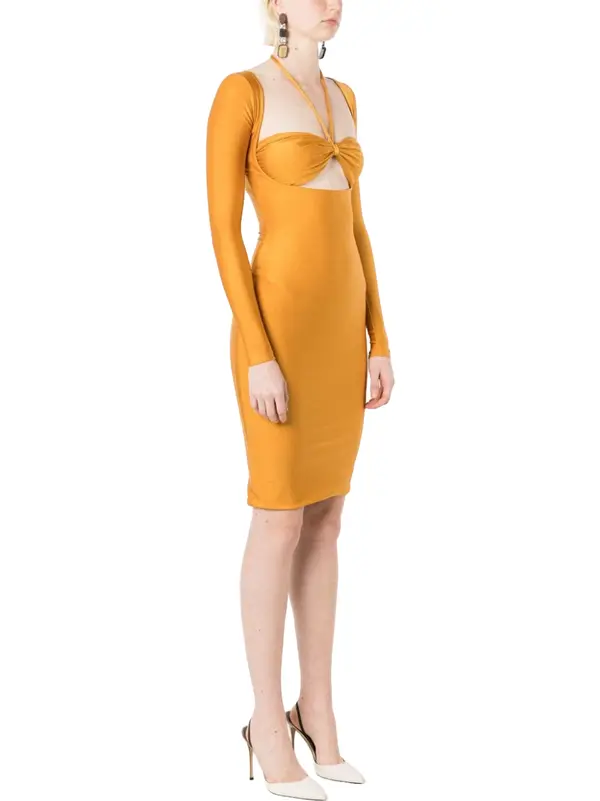 LETHICIA BRONSTEIN Marylin Bodycon Dress - Yellow