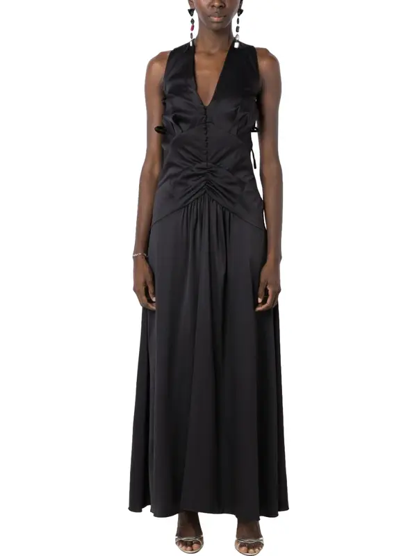 LETHICIA BRONSTEIN Teres Maxi Dress - Black