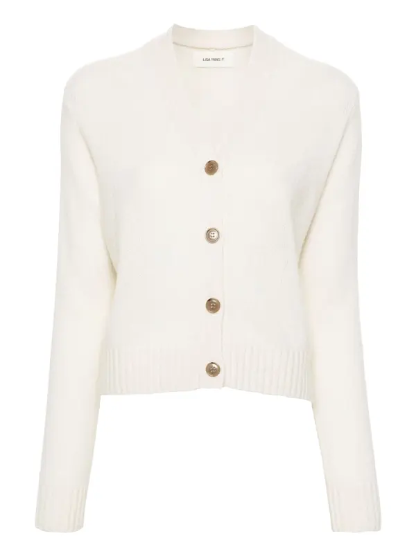 LISA YANG Marionette Cardigan - Neutrals
