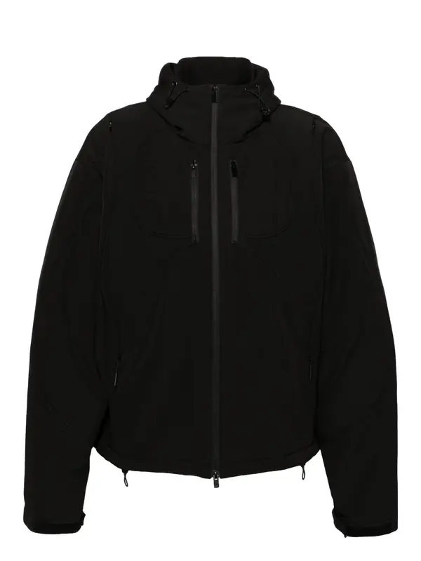 HELIOT EMIL Hooded Jacket - Black