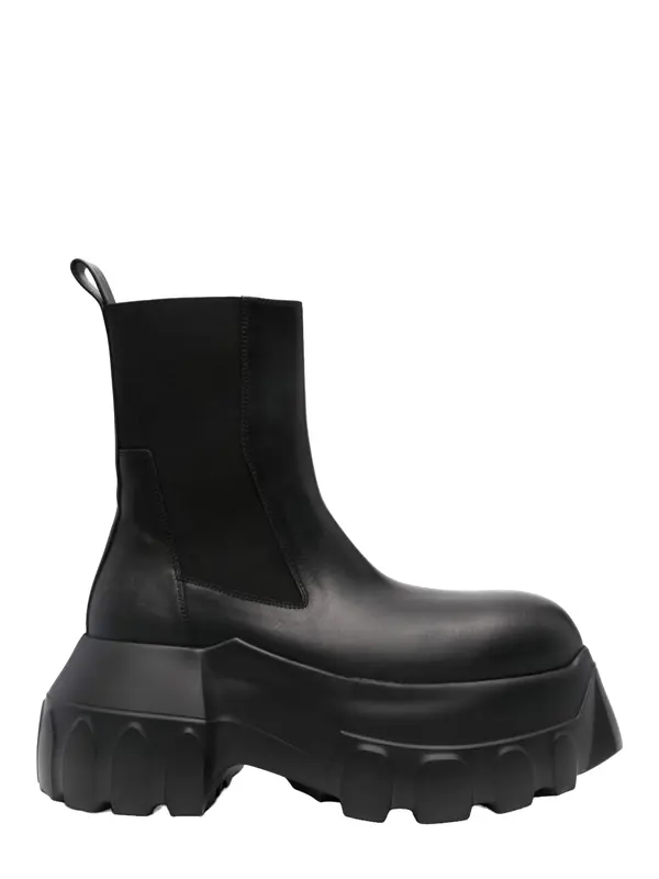Rick Owens Beatle Mega Tractor Boots - Black
