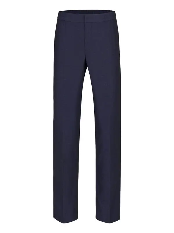 Shanghai Tang Straight-leg Trousers - Blue