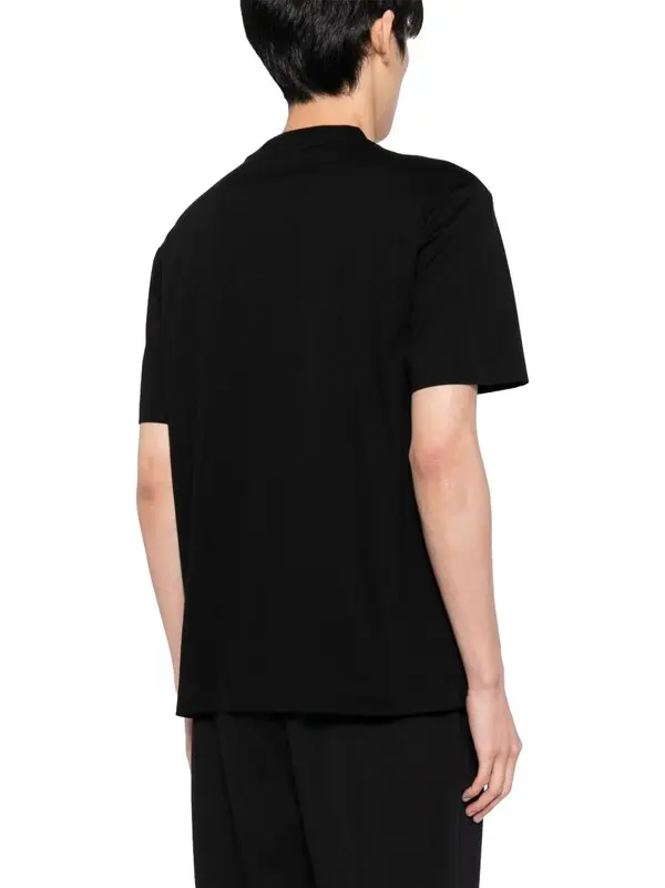 BOSS Logo-appliqué T-shirt - Black