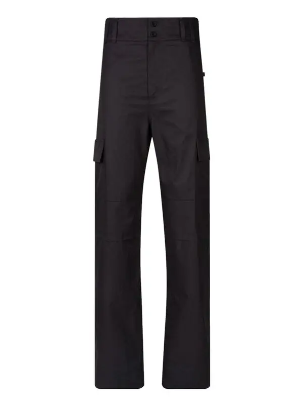Saint Laurent Straight-leg Cargo Trousers - Grey