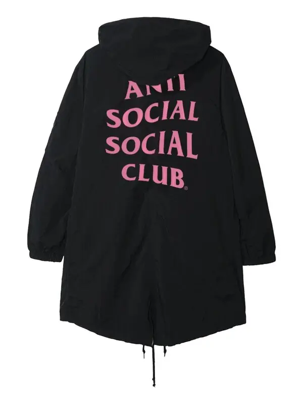 ANTI SOCIAL SOCIAL CLUB Sinai Fishtail Parka Jacket - Black