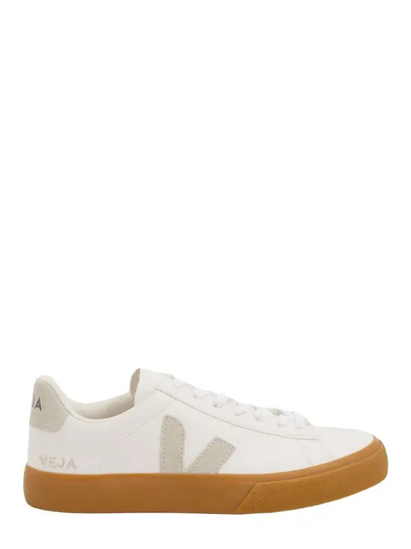 VEJA Leather And Suede Trainers - Tan