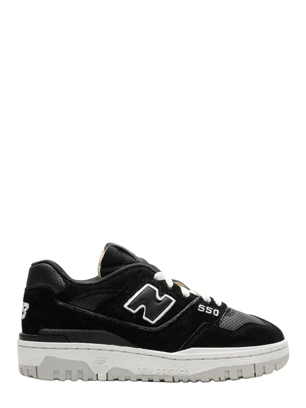 NEW BALANCE 550 Suede Sneakers - Black