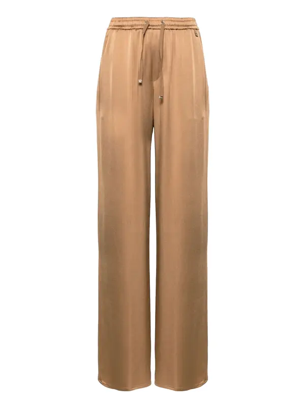 Herno Crepe Trousers - Brown