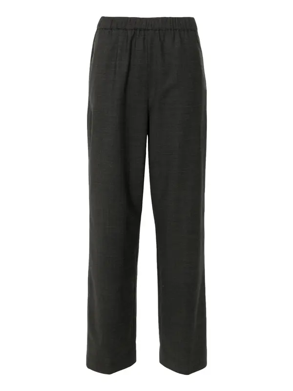Fabiana Filippi Mélange-effect Trousers - Grey