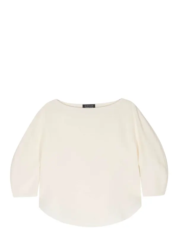 GIANLUCA CAPANNOLO Valeria Blouse - White