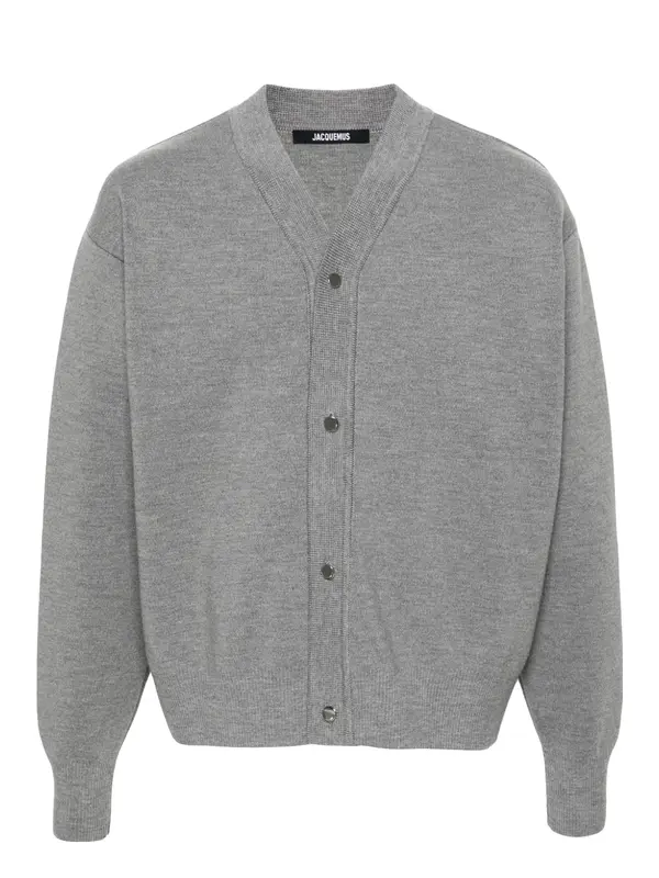 Jacquemus Button-up Cardigan - Grey