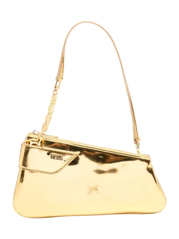 Gcds Comma Notte Shoulder Bag - Gold