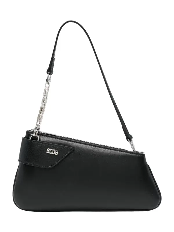 Gcds Comma Notte Shoulder Bag - Black