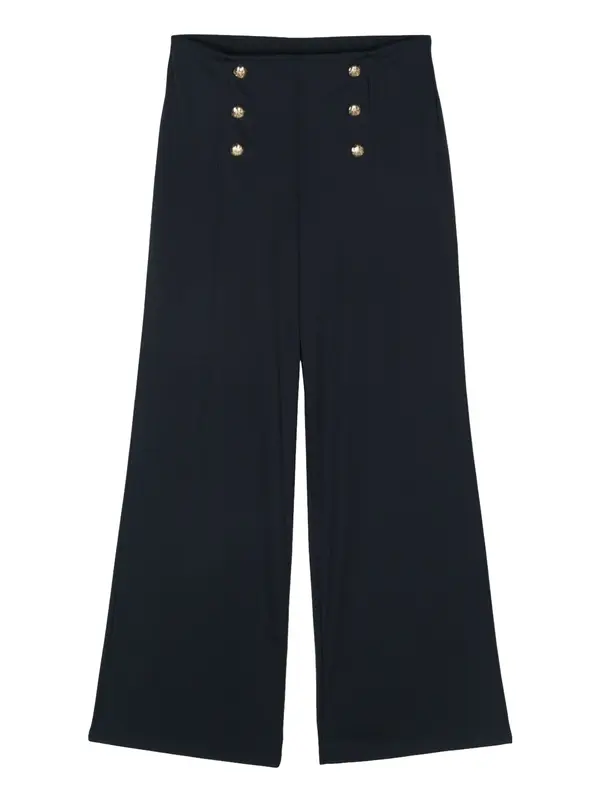 Ralph Lauren Wide-leg Trousers - Blue