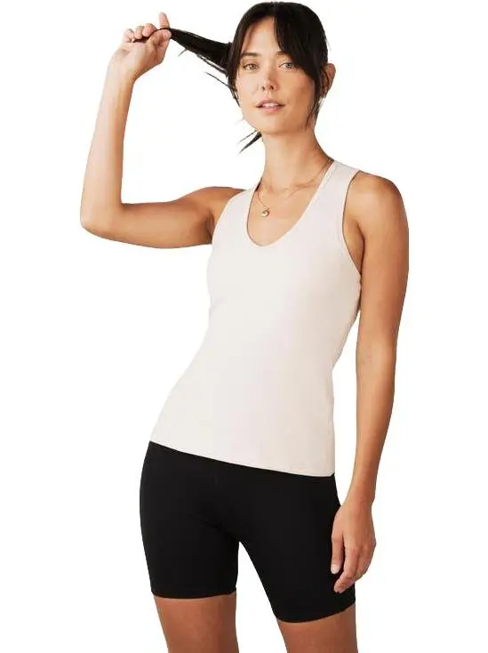 LOSANO Keep You Cool Tank Top - Dune