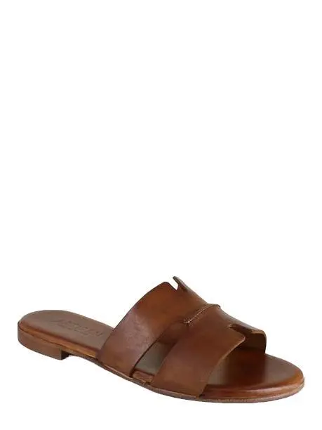 ARTISAN CRAFTED BY ZIGI Allony Leather Flat - Brown