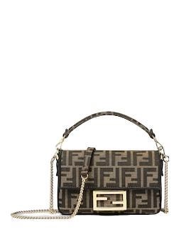 Fendi Baguette Mini Bag - Brown