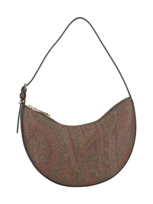 Etro Essential Paisley Coated Cotton Hobo Bag - Multicolor