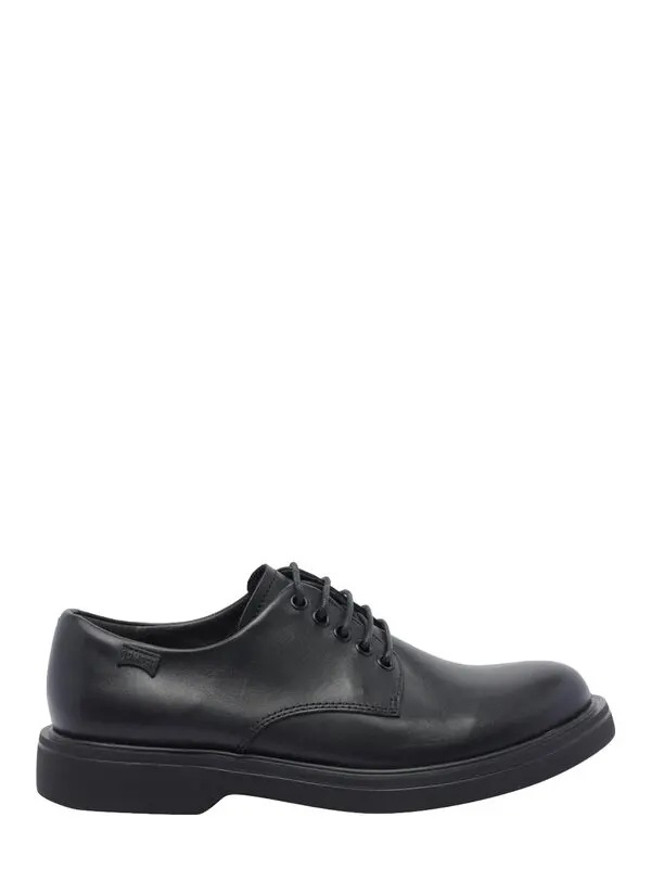 Camper Leather Brogue Shoes - Black