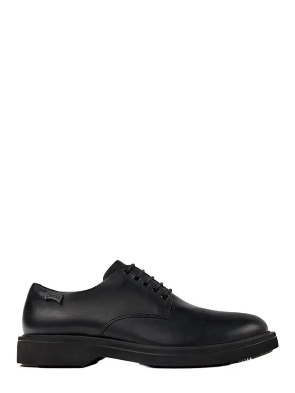 Camper Leather Brogue Shoes - Black