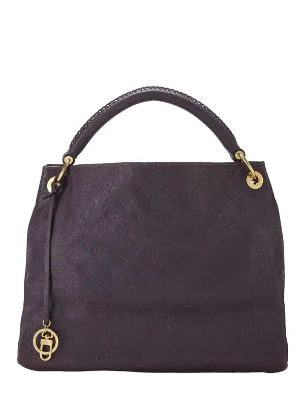 LOUIS VUITTON Aube Monogram Empreinte Artsy Hobo - Purple