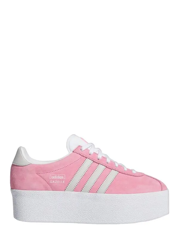 Adidas Gazelle Up Lace Up Sneakers - Bliss Pink/grey One/footwear White