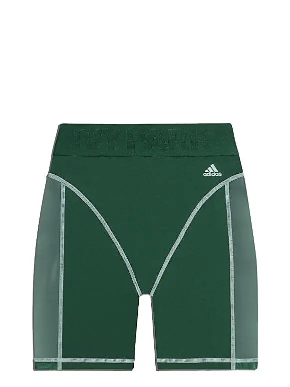 Adidas Ivy Park X Cycling Shorts - Dark Green