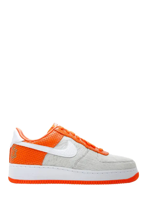 Nike Force 1 Supreme I/o 'k-dice Dragon' Sneakers - Orange