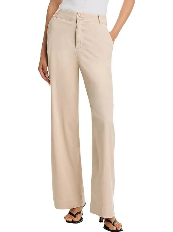 Bella Dahl Sydney Wide Leg Pants - Moon Stone