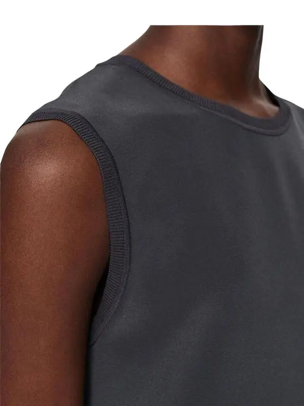 JOSEPH Bley Crewneck Blouse - Slate