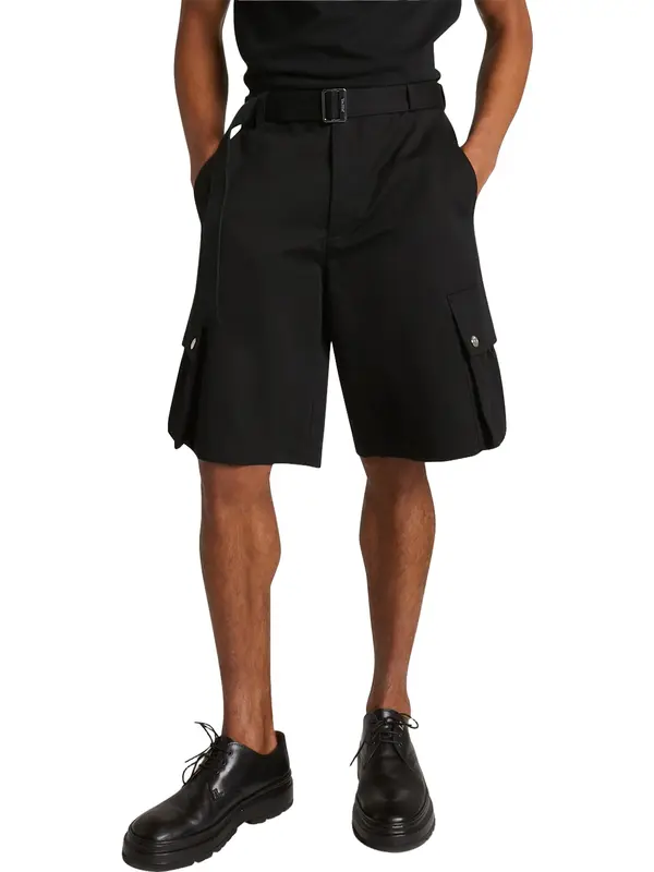 Jacquemus Le Cargo Bermuda Shorts - Black