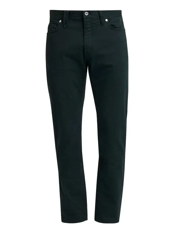 Brioni Cotton Stretch 5-pocket Pants - Green Multi