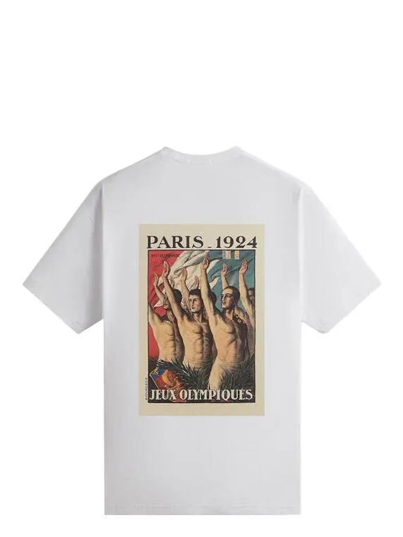 Kith Olympics Heritage Paris 1924 Vintage Tee Shirt - White