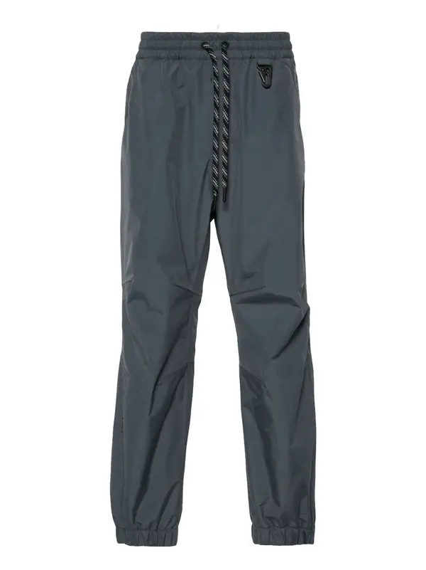 Moncler Logo-embossed Track Pants - Grey