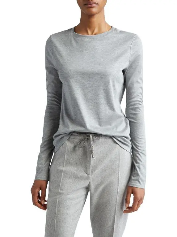 Eleventy Long Sleeve T-shirt - Grey