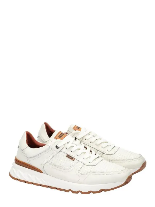 Pikolinos Aranda Leather Sneakers - Off White