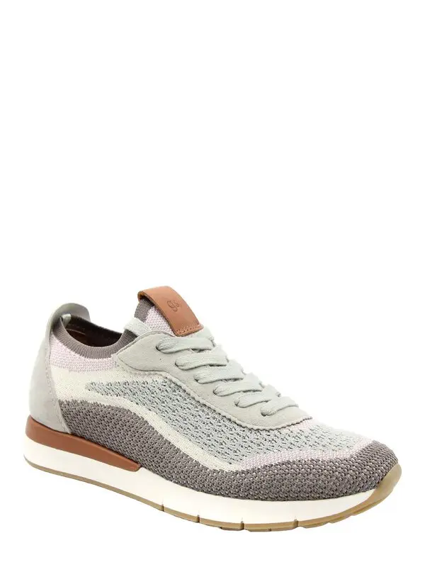 Gentle Souls By Kenneth Cole Juno Knit Sneakers - Taupe Multi Knit
