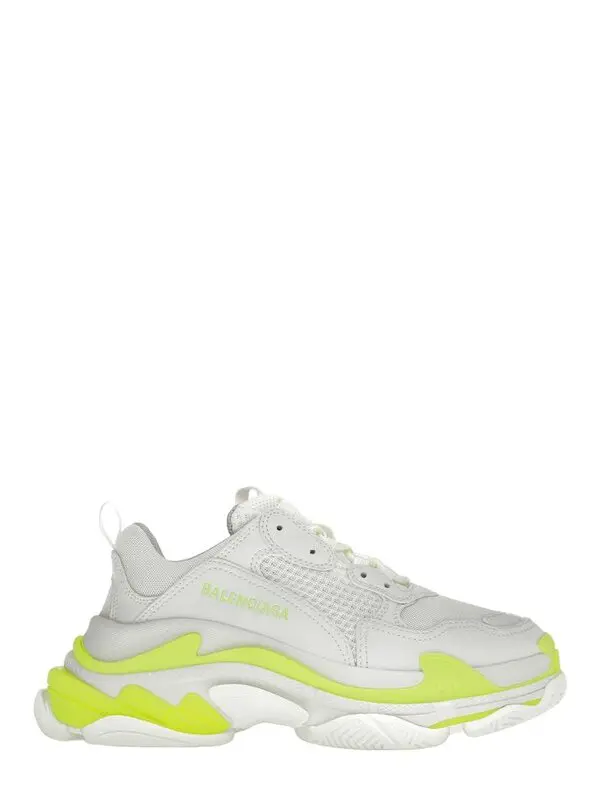 Balenciaga Triple S Sneakers - White/fluo Yellow