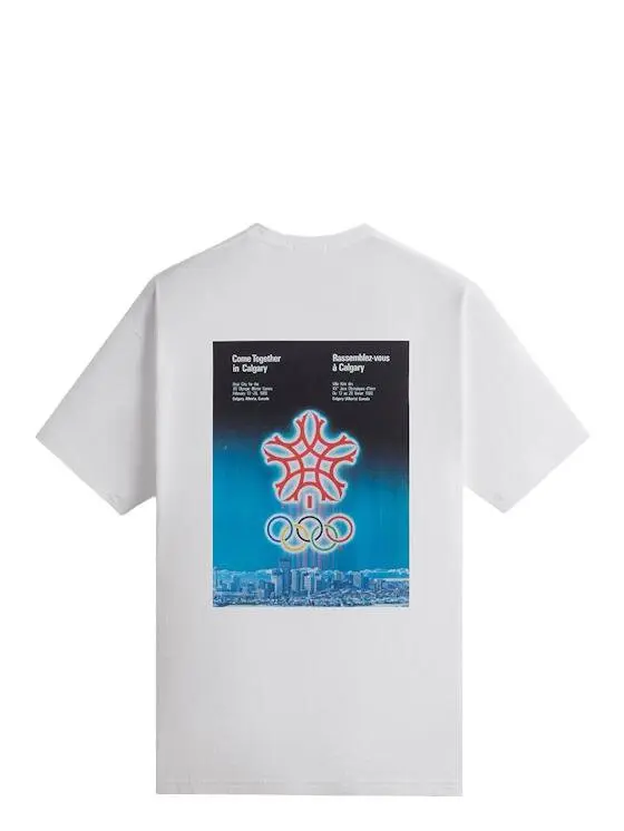 Kith Olympics Heritage Calgary 1988 Vintage Tee Shirt - White