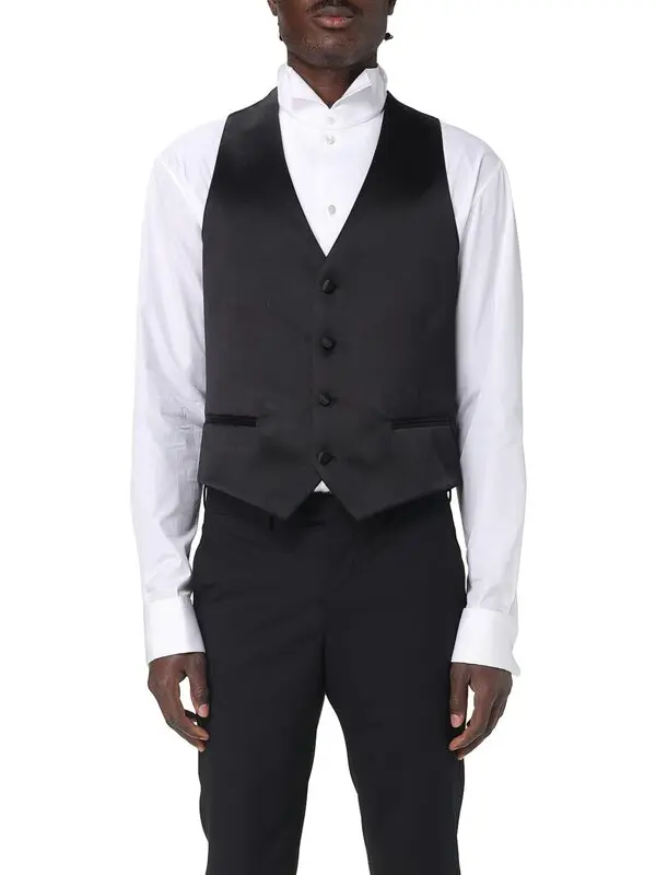 Emporio Armani Suit Vest - Black