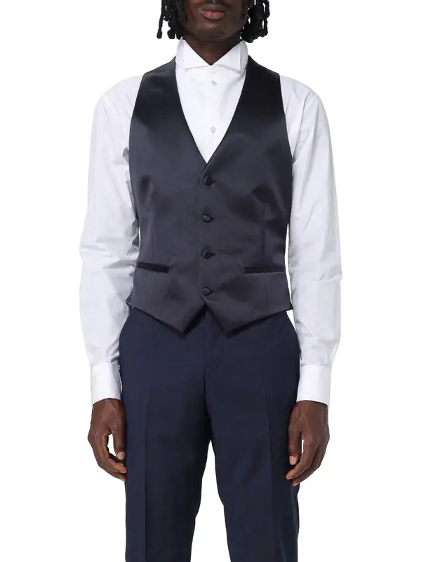 Emporio Armani Suit Vest - Blue