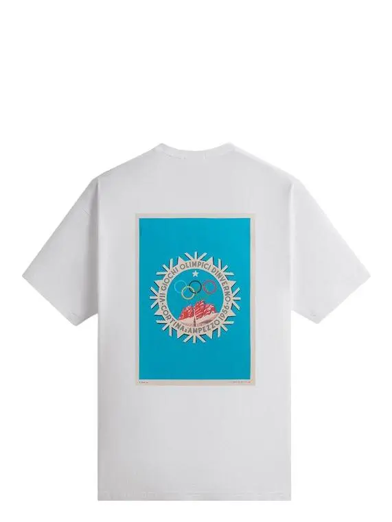 Kith Olympics Heritage Cortina 1956 Vintage Tee Shirt - White