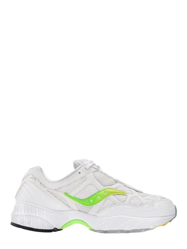 Saucony Grid Web Kith - White/green/yellow