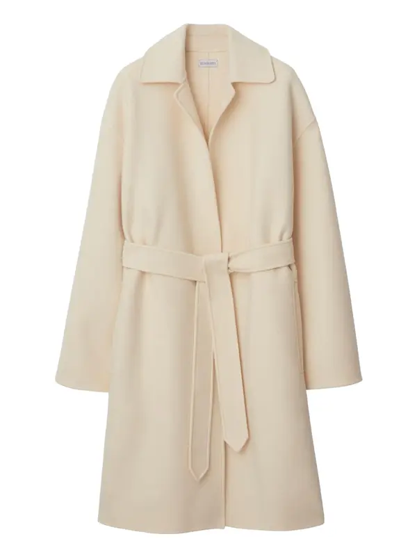 Burberry Cashmere Wrap Coat - Neutrals