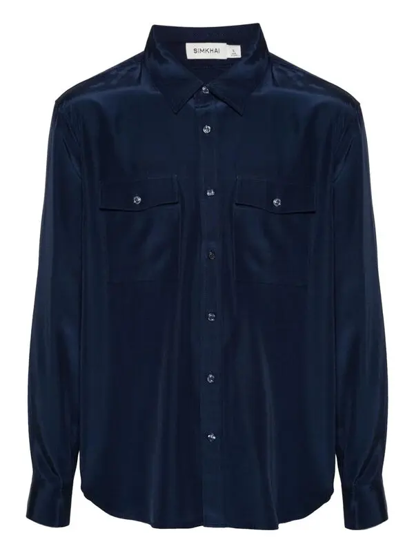 Simkhai Niall Shirt - Blue
