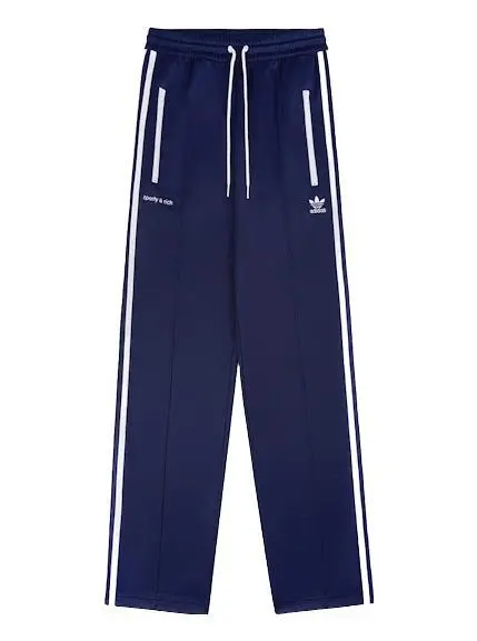 Adidas X Sporty & Rich Track Pants - Navy Blue/white