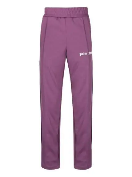 Palm Angels Side Stripe Track Pants - Purple/blue