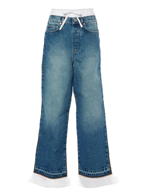 JEAN PAUL GAULTIER Wide-leg Jeans - Blue