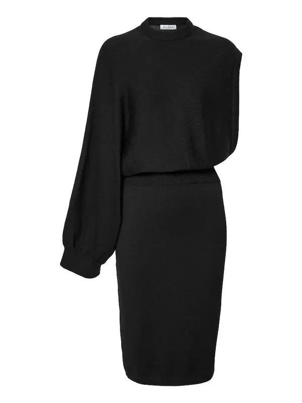 Alaïa Wool Sweater - Black