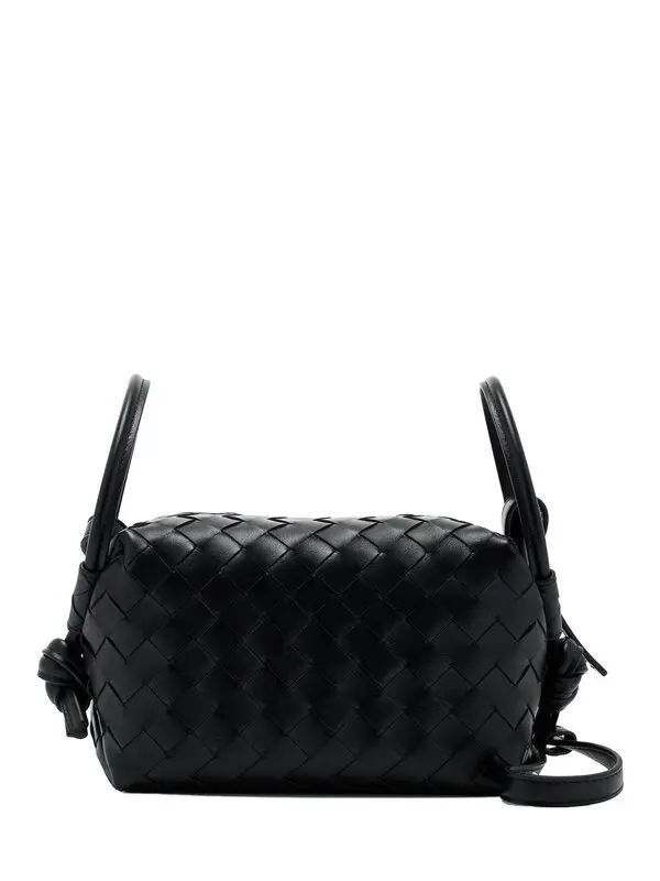 Bottega Veneta Small Loop Crossbody Bag - Black
